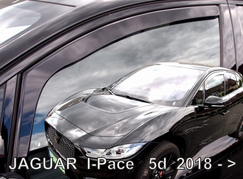 Wind deflectors JAGUAR I-Pace 5d 2018-2024 (front only) HEKO