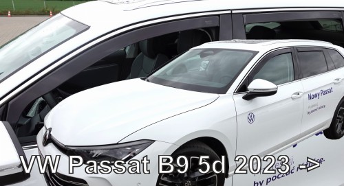 Wind deflectors VW Passat B9 5d 2023-> (rear deflectors included)/ LSE HEKO