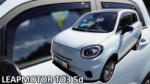 Wind deflectors LEAPMOTOR TO3 5d 2020-> (rear deflectors included)/ LSE ...