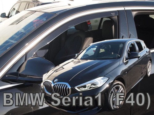 Wind deflectors BMW 1 F40 5d 2019-2024 htb (front only) HEKO