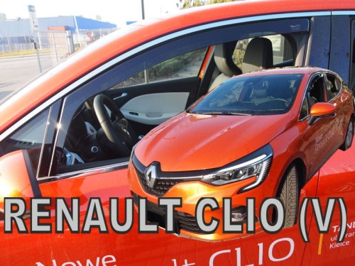 Wind deflectors RENAULT CLIO V 5d 2019-2026 (front only) HEKO