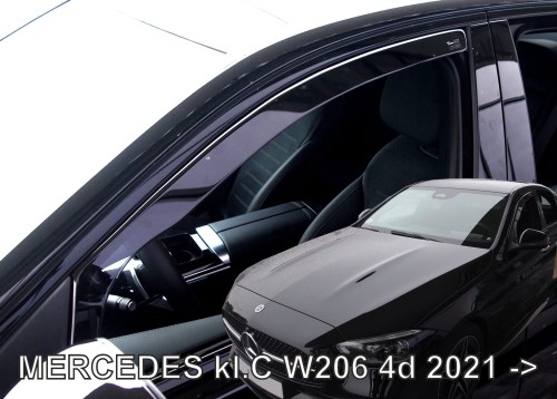Wind deflectors MERCEDES C W206/ X206 All Terrain 4d 2021-> (front only ...