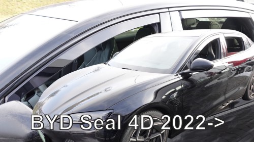 Wind deflectors BYD Seal 4d 2022-> (rear deflectors included)/ LSE HEKO