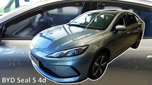 Wind deflectors BYD Seal 5 4d 2025 -> (rear deflectors included)/ LSE HEKO