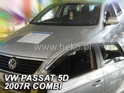 Wind deflectors VOLKSWAGEN Passat B6 / B7 Variant 5d 2005-2015 wagon ...